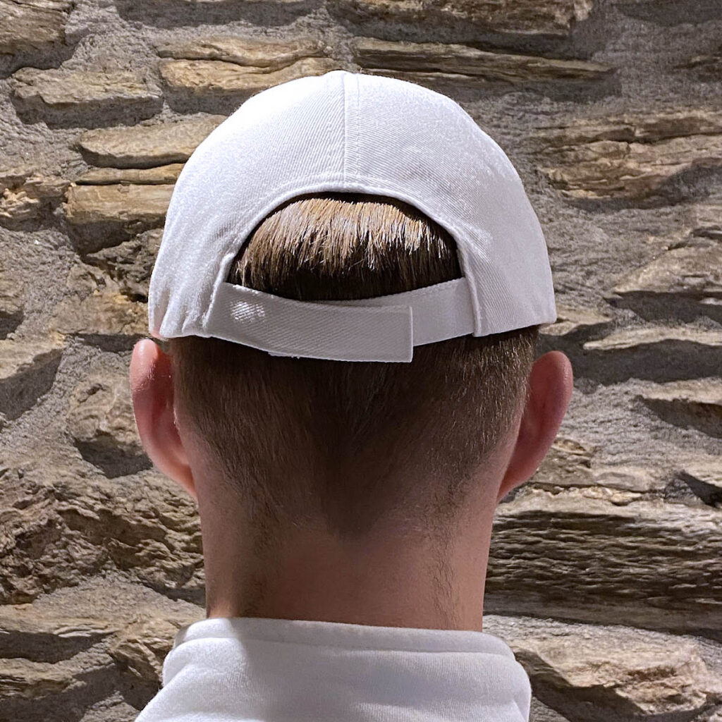 Scally Boy Embroidered Cap White - scallyboy.uk
